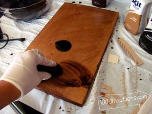 Staining Wood With Rit Dye - 100 Directions