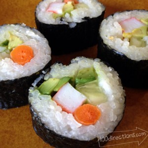 Making Sushi Rolls Simple - 100 Directions