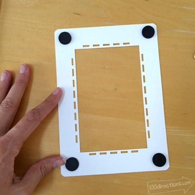 DIY Fridge Photo Frames - 100 Directions