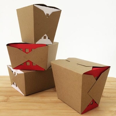 Make Your Own Chinese Take Out Boxes - 100 Directions