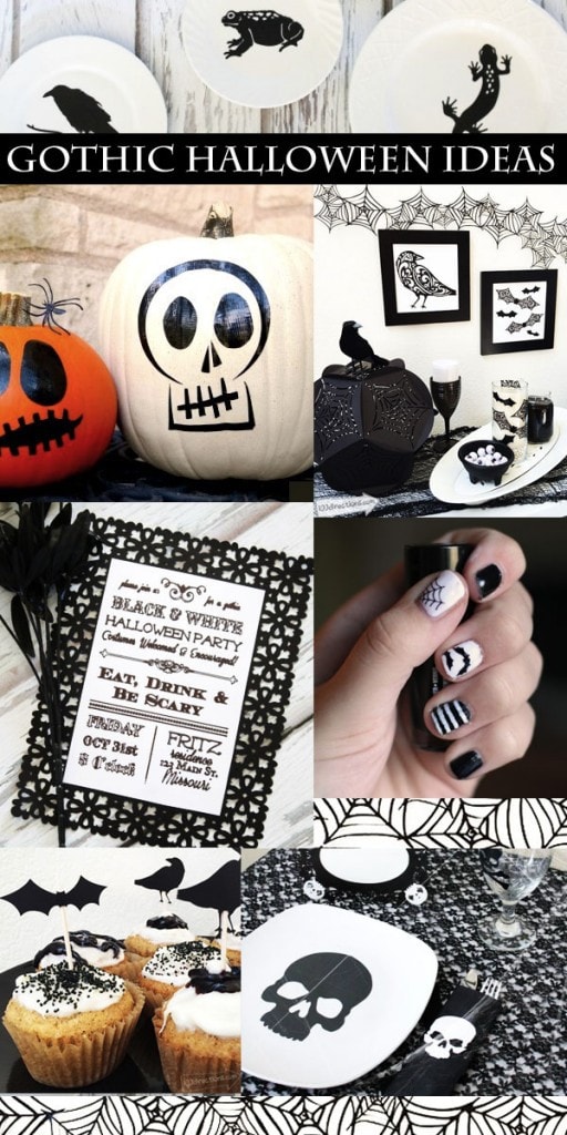 Gothic Halloween DIY Decor Ideas - 100 Directions