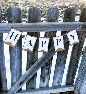 Printable Classic Alphabet Banner Pennants - 100 Directions