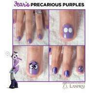 Disney's Inside Out Movie Nail Art - 100 Directions