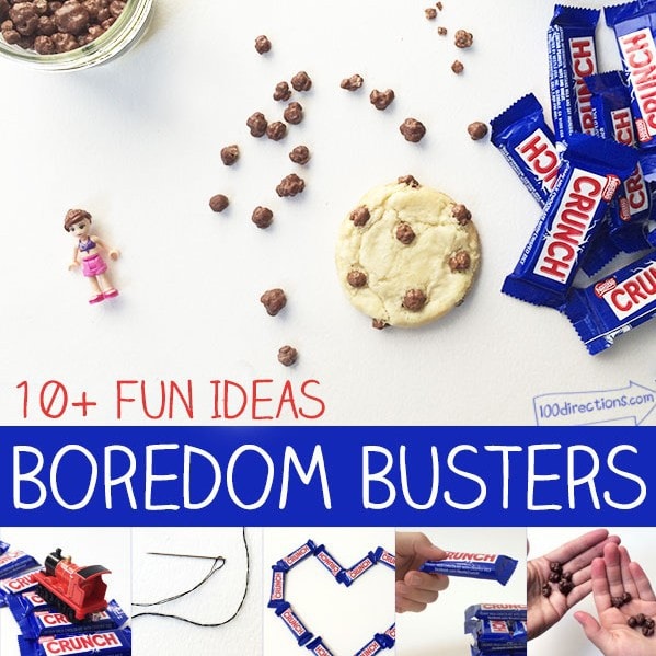 10 Ideas - What to Do When You are Bored - 100 Directions