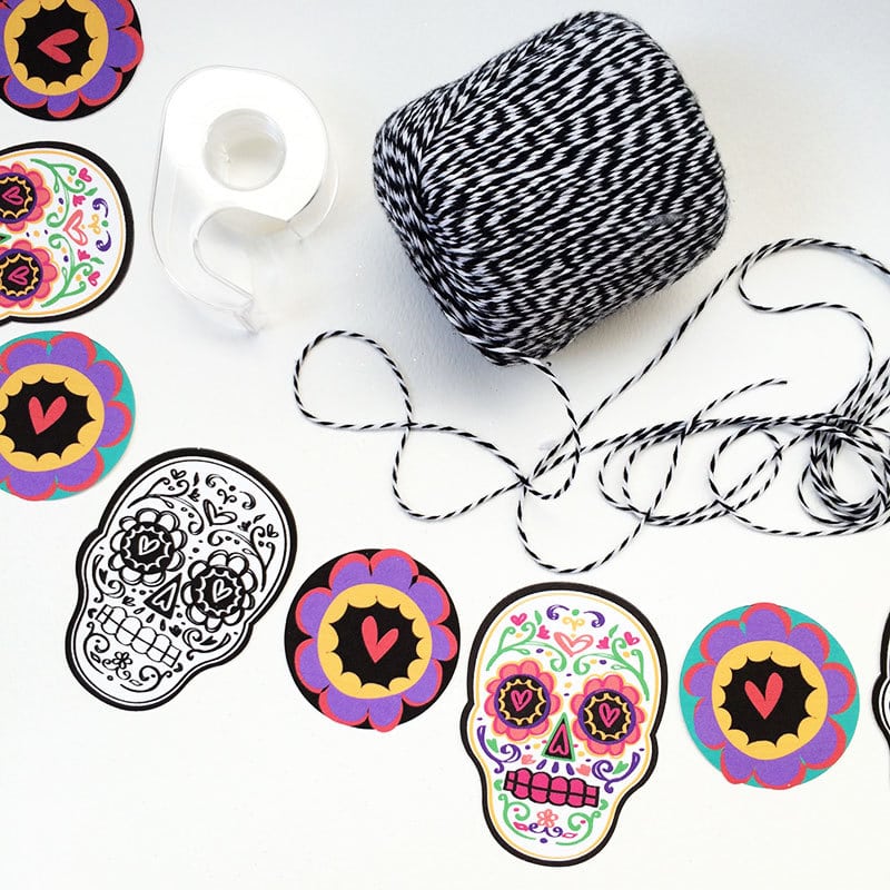 Make Sugar Skull Decor with Your Cricut - 100 Directions