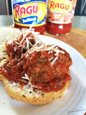 Easy Meatball Sandwiches - 100 Directions