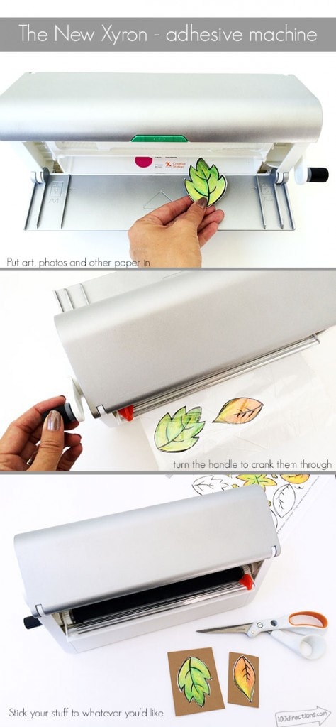 Favorite Tool: The New Xyron Creative Station - 100 Directions
