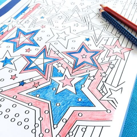 Patriotic Coloring Pages - 100 Directions