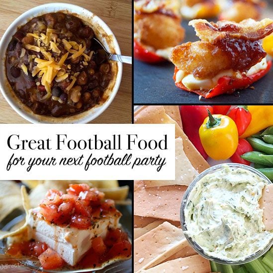 Great Football Food and Football Party Fun - 100 Directions
