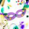 DIY Mardi Gras Masks with free SVG - 100 Directions