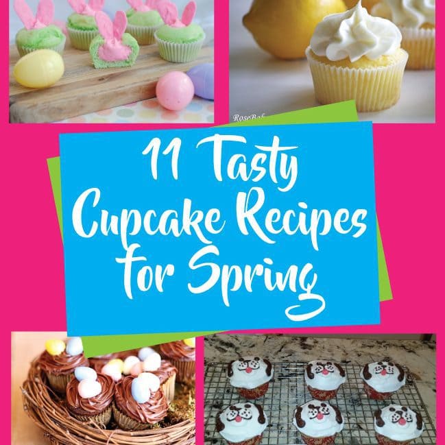 11 Yummy Spring Cupcake Recipes - 100 Directions