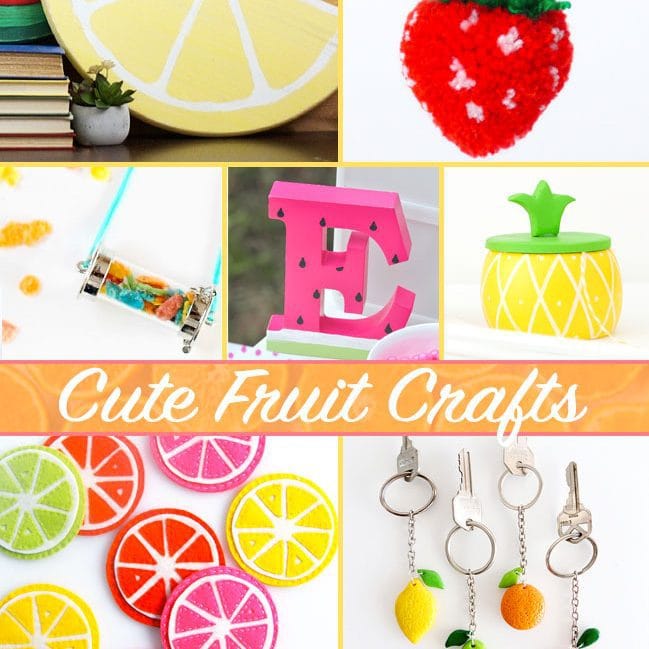 Cute Fruit Crafts to Make - 100 Directions