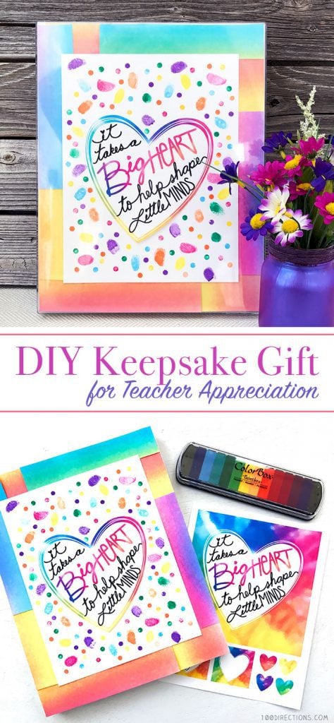 Teacher Appreciation Printable Art and Gift Ideas - 100 Directions