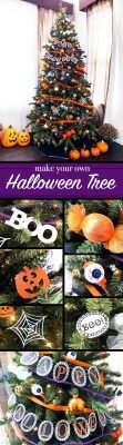 DIY Not-so-Spooky Halloween Tree - 100 Directions