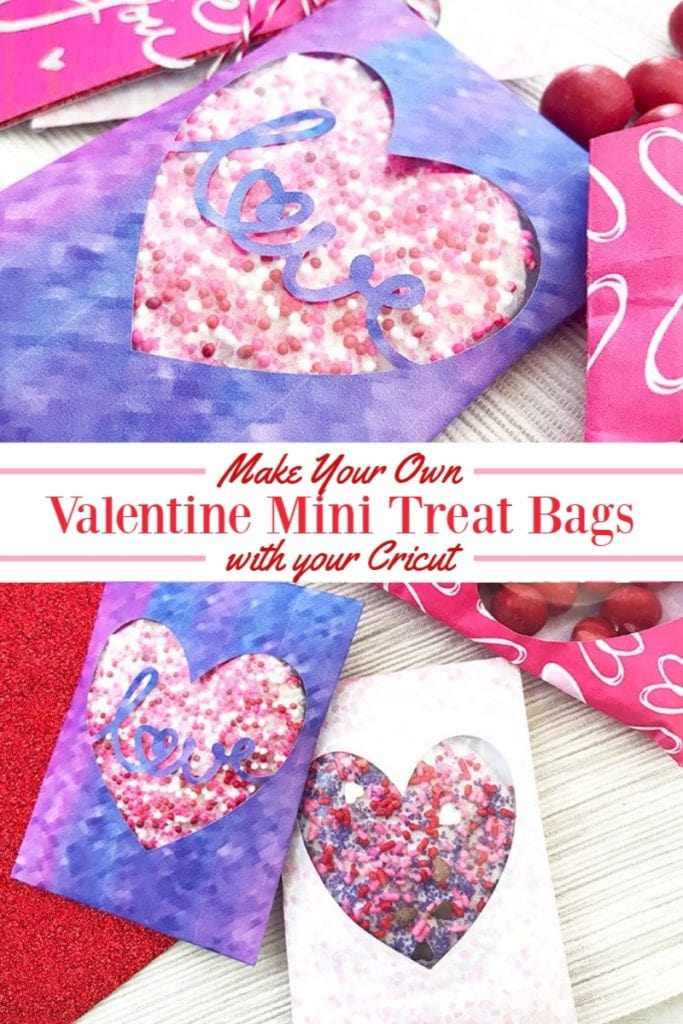 Make Valentine Mini Treat Bags - 100 Directions