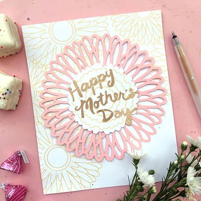 Make Your Own Happy Mother's Day Table Sign - 100 Directions