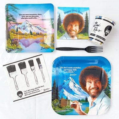 Everything You Need to Host a Bob Ross Painting Party - 100 Directions