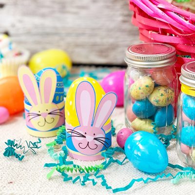 Make Your Own Cute Easter Bunny Egg Holders - 100 Directions
