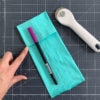 Quick and Easy No-sew Pencil Pouch - 100 Directions