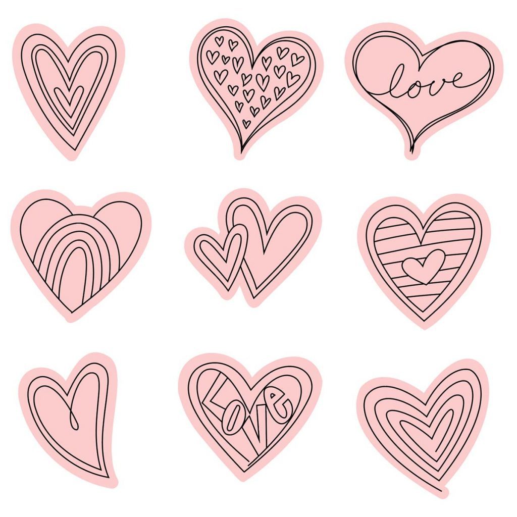 Fancy Heart SVG Files for Your Creative Projects - 100 Directions