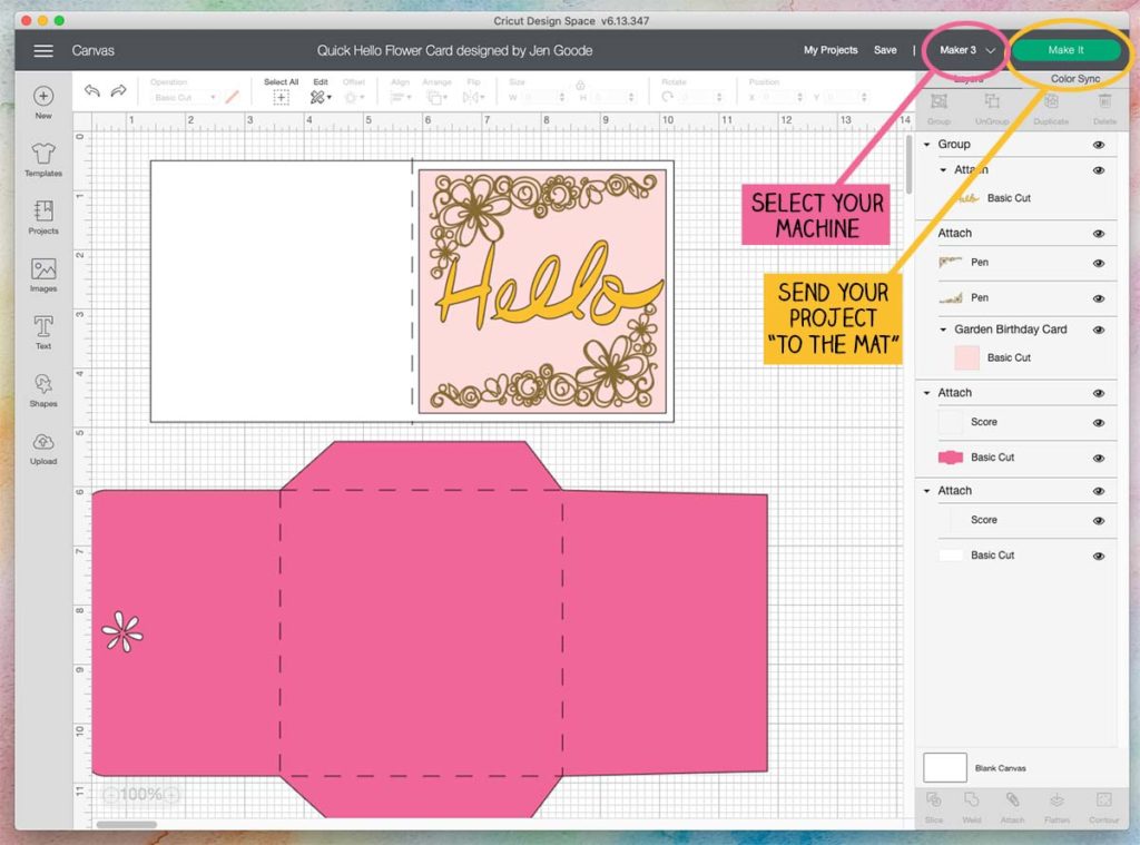 How to Make a Cricut Project - 5 Steps You Need to Know - 100 Directions