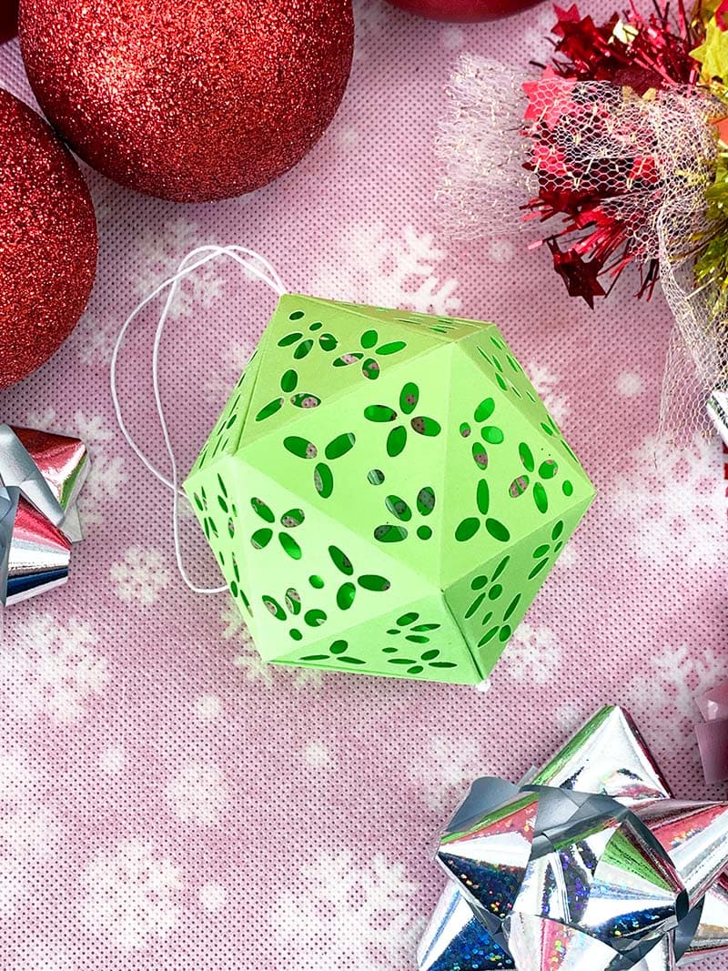 How to Make a 3D Paper Ornament - 100 Directions