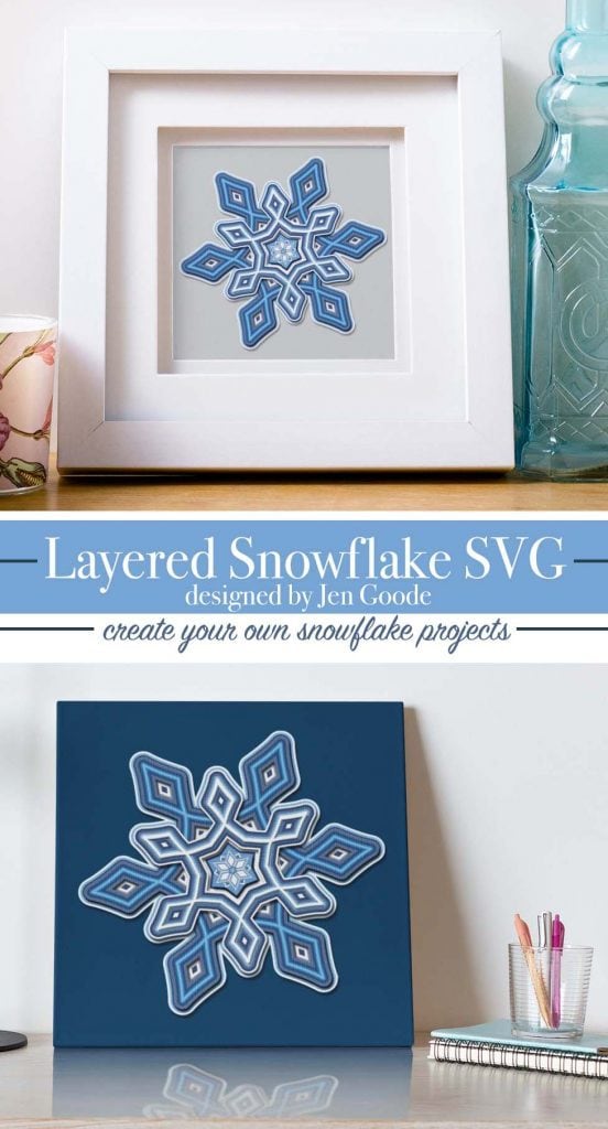 Snowflake Craft Project Ideas with Your Cricut - 100 Directions