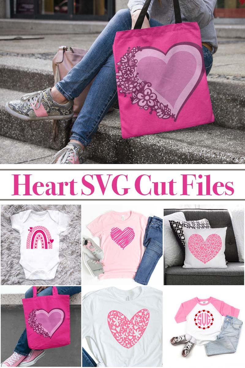 Multi-layered Floral Heart SVG Cut File - 100 Directions