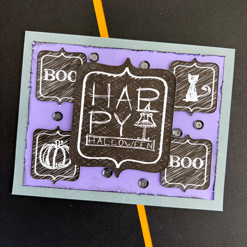 Halloween Cards You Can make - 100 Directions