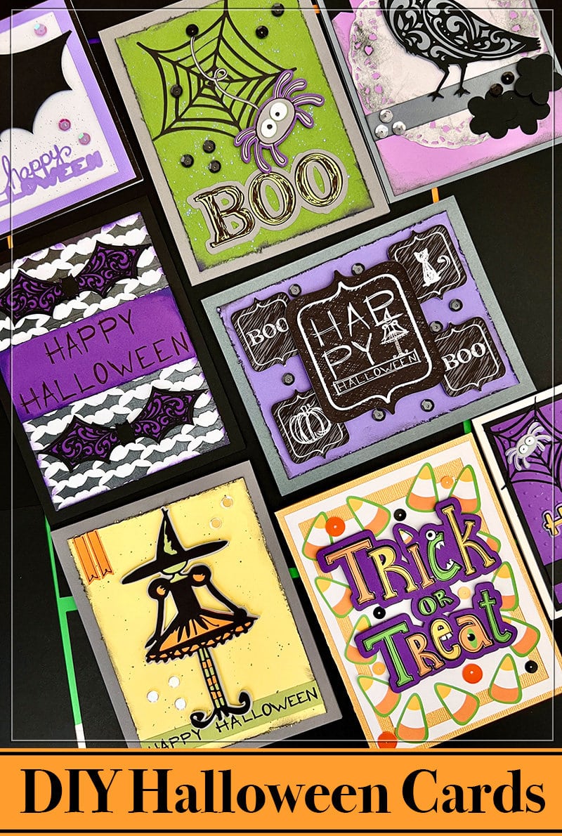 Halloween Cards You Can make - 100 Directions