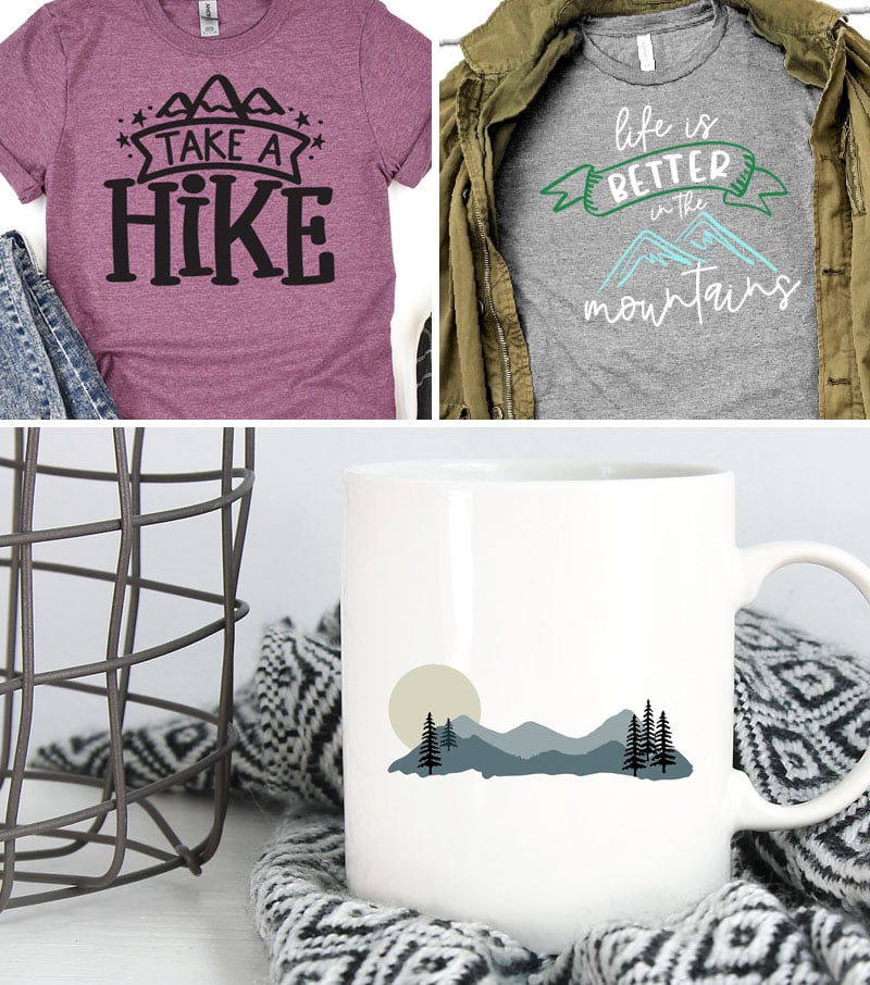 Mountain SVG Cut Files and Project Ideas - 100 Directions Mountain SVG Cut Files and Project Ideas - 100 Directions
