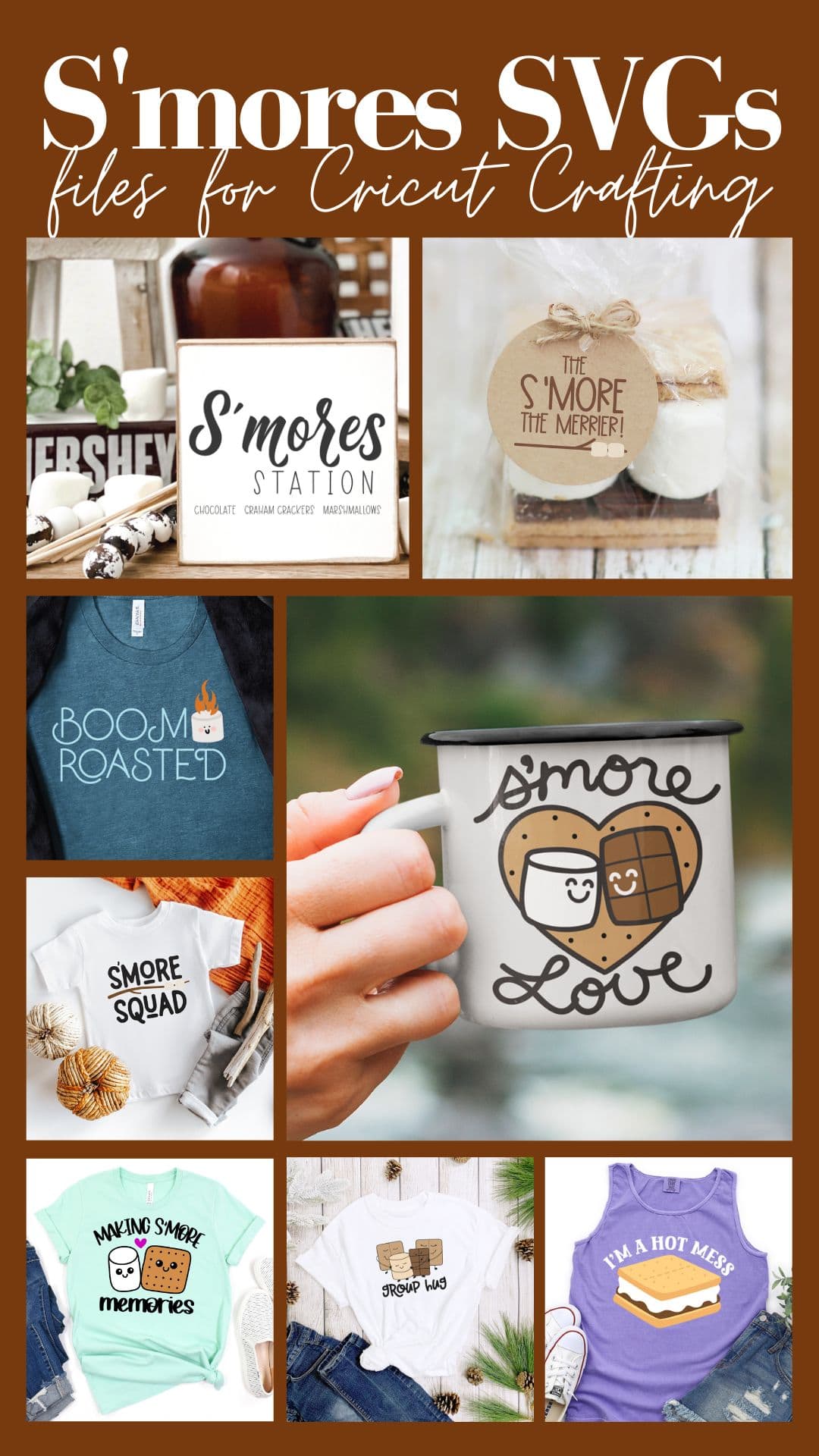 S'mores SVG Designs - Free Files for Your Crafts - 100 Directions
