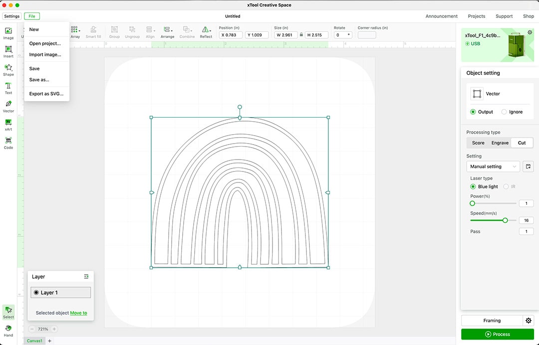 xTool F1 Portable RI and Diode Laser Engraver - Get Started Guide - 100 ...